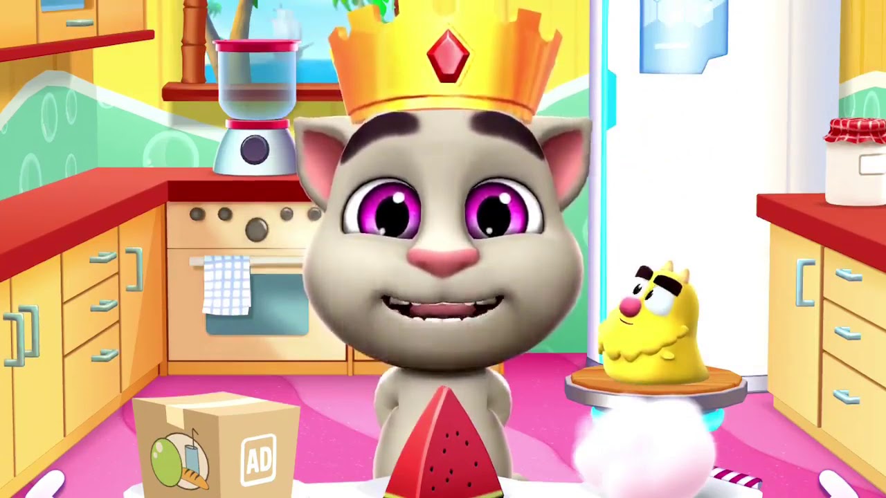 El Gato TOM MAGO, GATO GIGANTE MOUNSTRUO - My Talking Tom 2 - YouTube