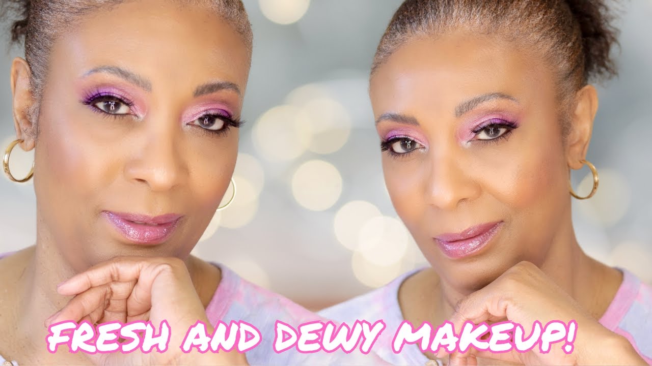 Fresh and Dewy Spring Makeup Tutorial #kirfcollabs - YouTube