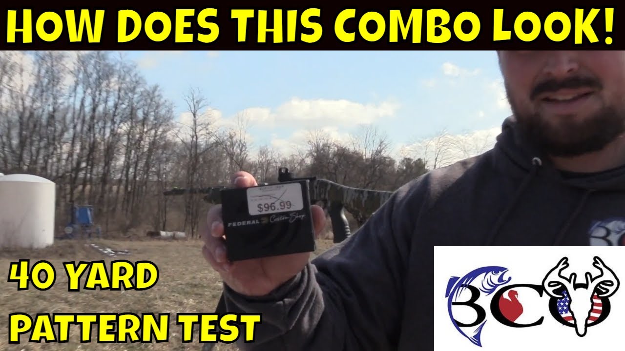 patterning the mossberg sa 28 turkey tactical with federal custom shop ...