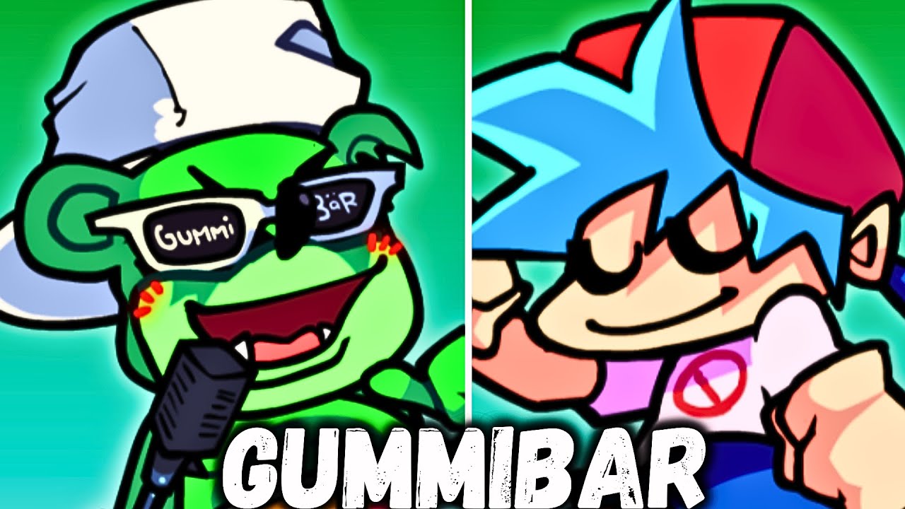 Friday Night Funkin' Mod GUMMIBAR! (VS GUMMY BEAR) - YouTube
