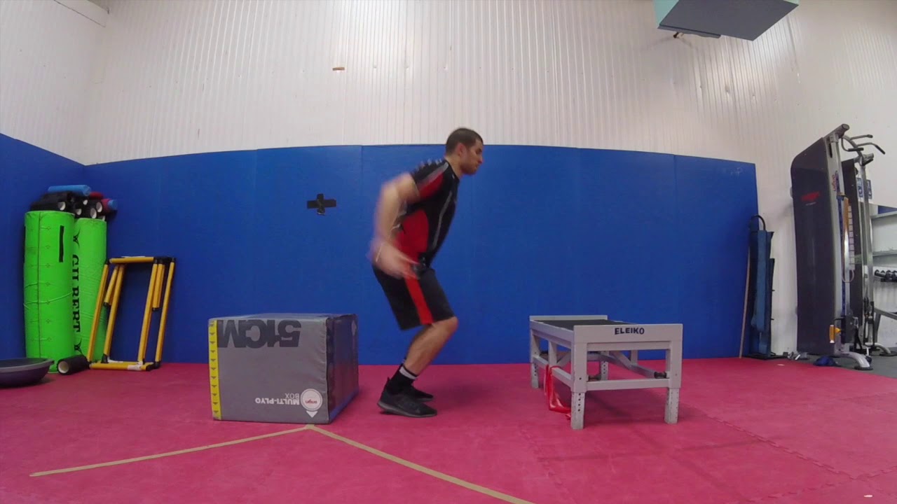 Drop Jump to Box - YouTube