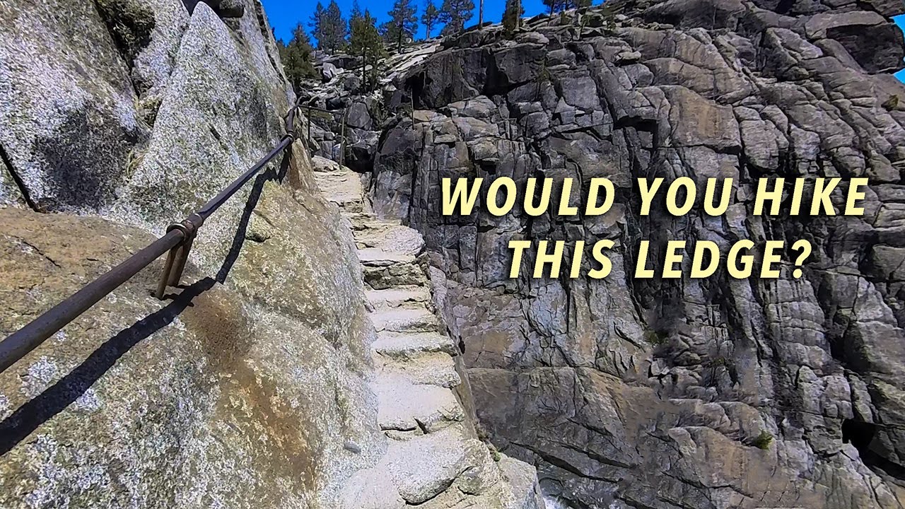 The SCARIEST Part of the Upper Yosemite Falls Trail? - YouTube