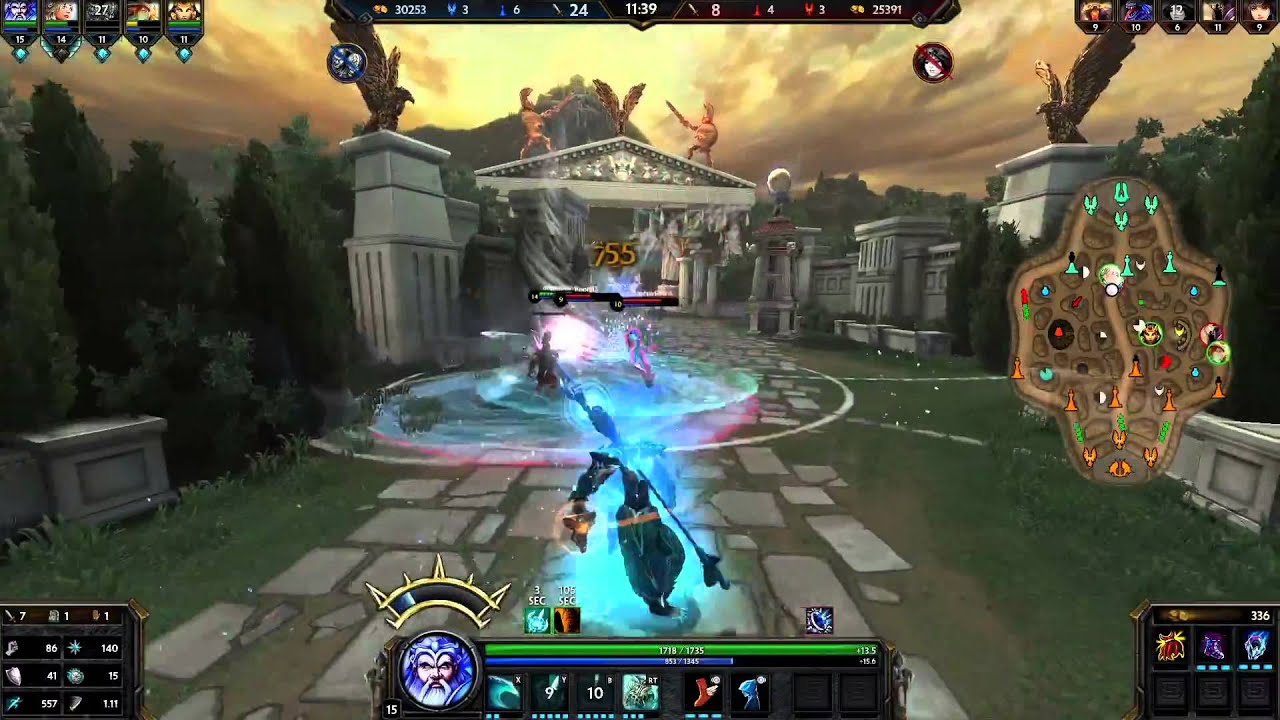 SMITE - Gameplay Trailer [EN] - YouTube