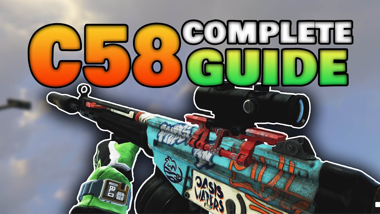 How to Unlock the C58 in Warzone | BEST C58 Warzone Setup - YouTube