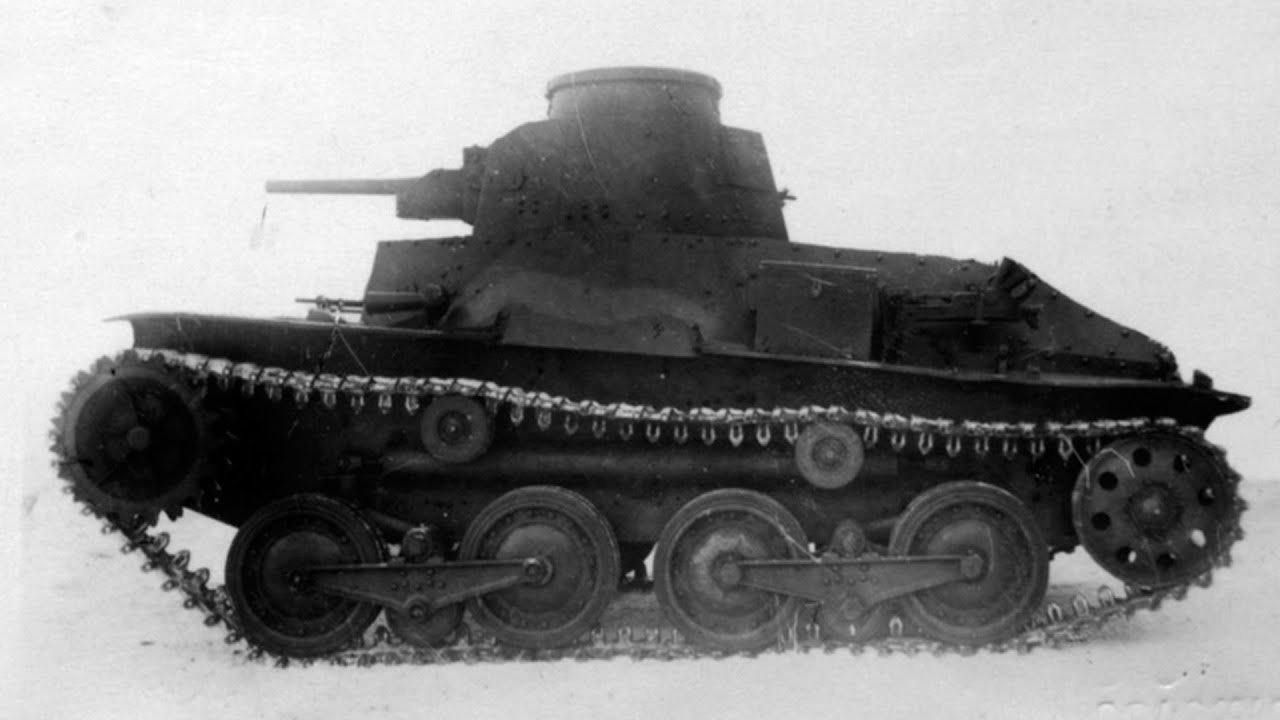 The Day the Japanese Ha-Go Tank Met American Armor - YouTube