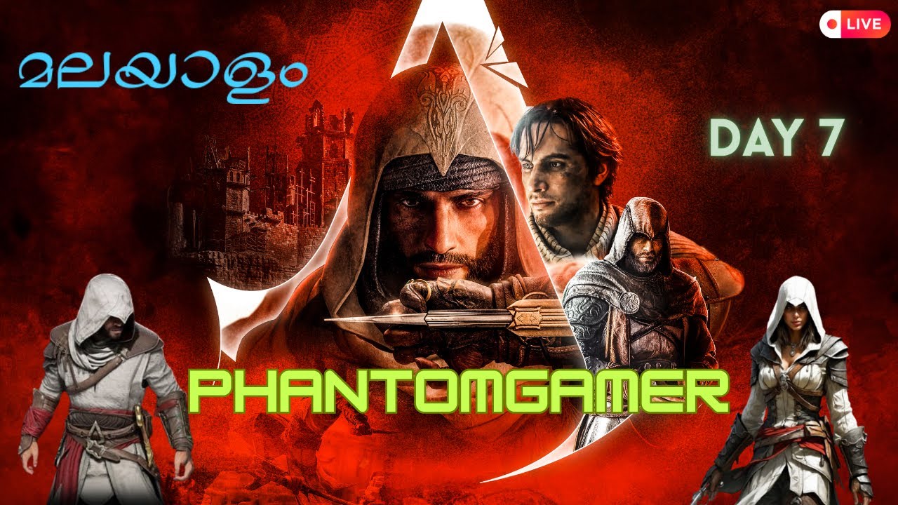 Assassins Creed Mirage | Malayalam Gameplay | Day 7 Part 2 #phantomgamer #acmirage - YouTube