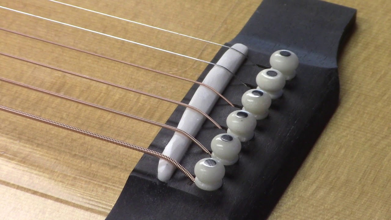 Larrivee Cutaway / Comp Nut / Comp Saddle@StringTechWorkstations - YouTube