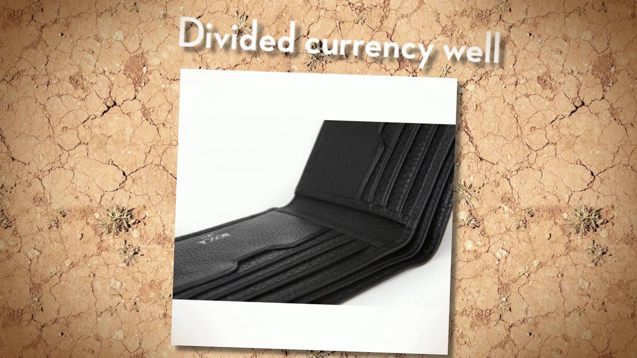 Bosca Tribeca 8 Pocket Wallet - YouTube