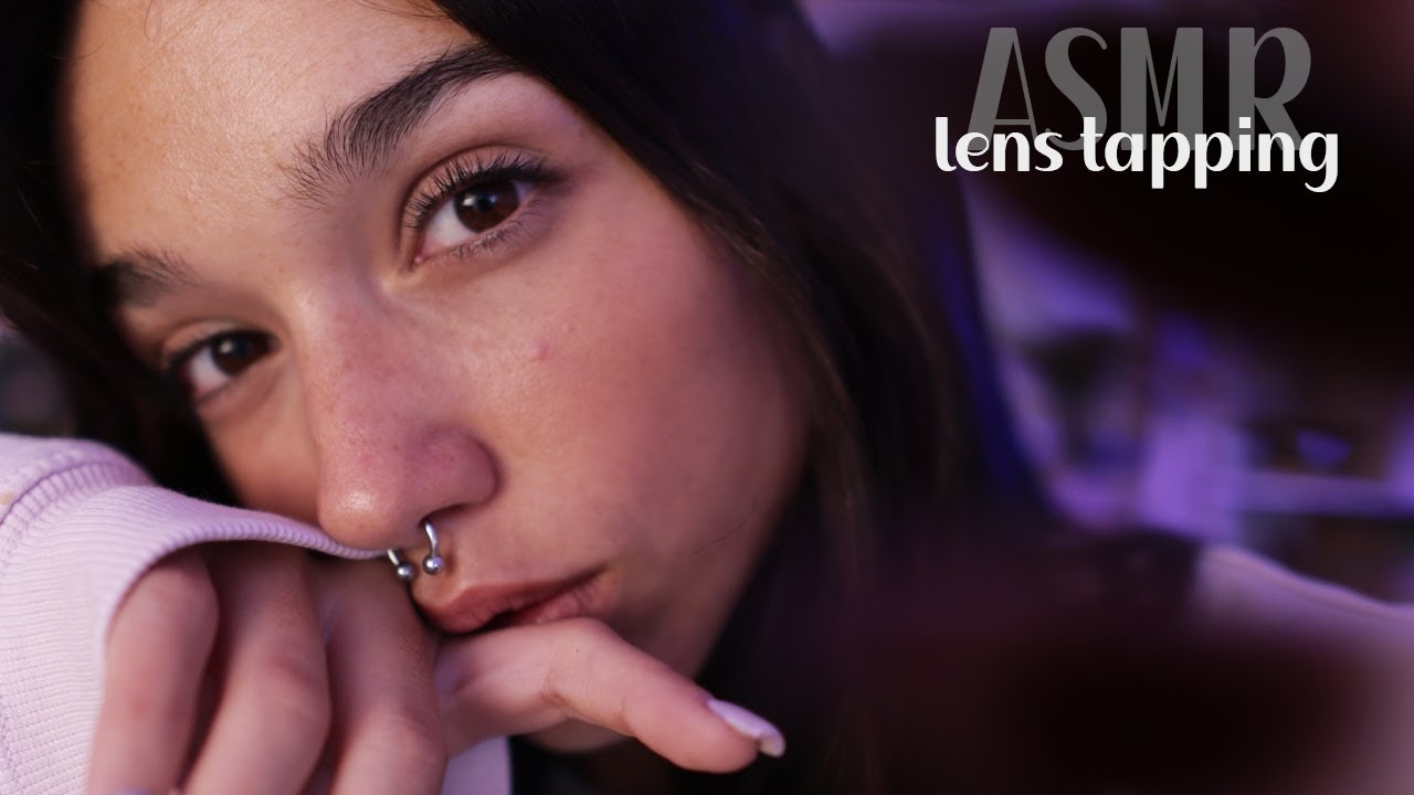ASMR Tapping & Touching The Camera Lens📷 NO TALKING - YouTube