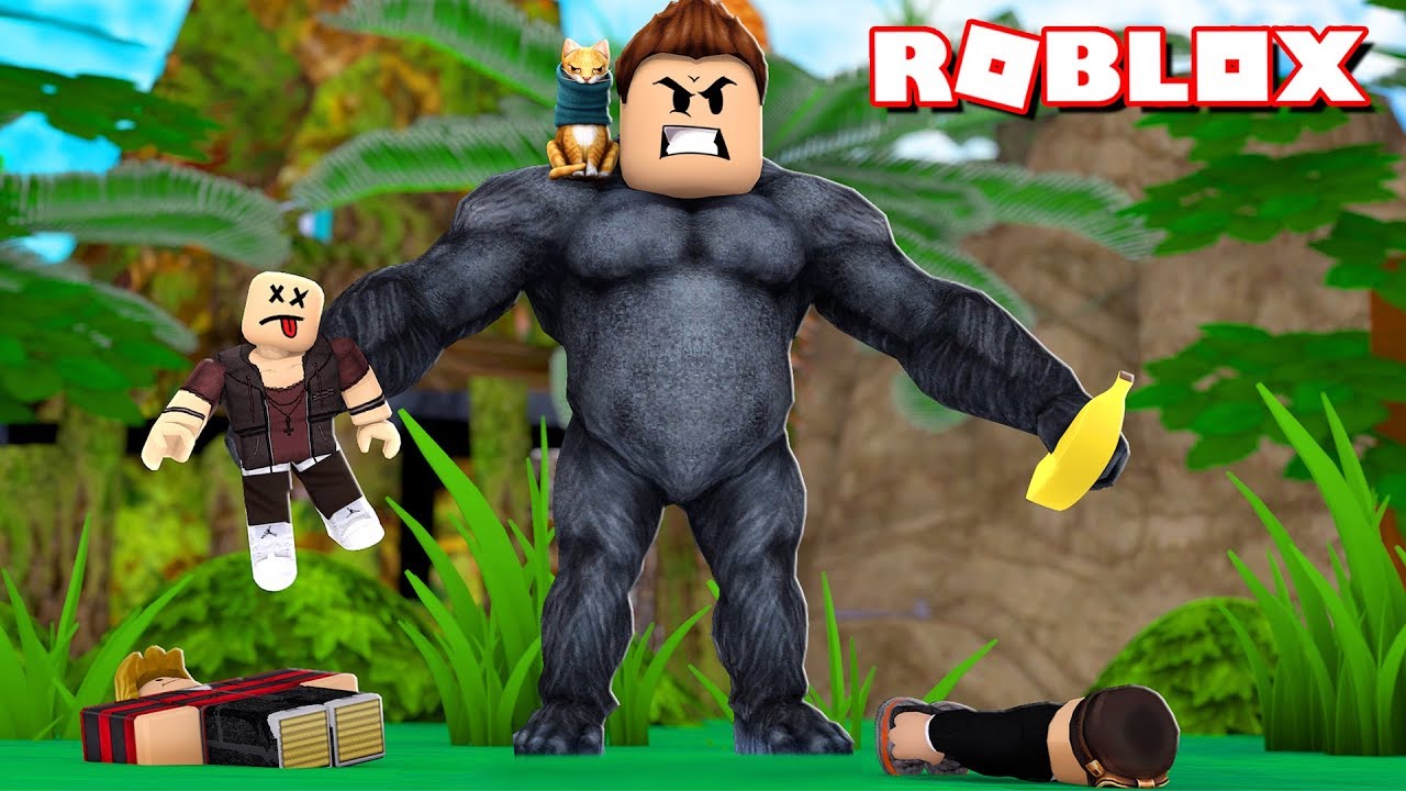 NOS CONVERTIMOS EN EL REY DE LA JUNGLA !! | Roblox Gorilla Simulator ...
