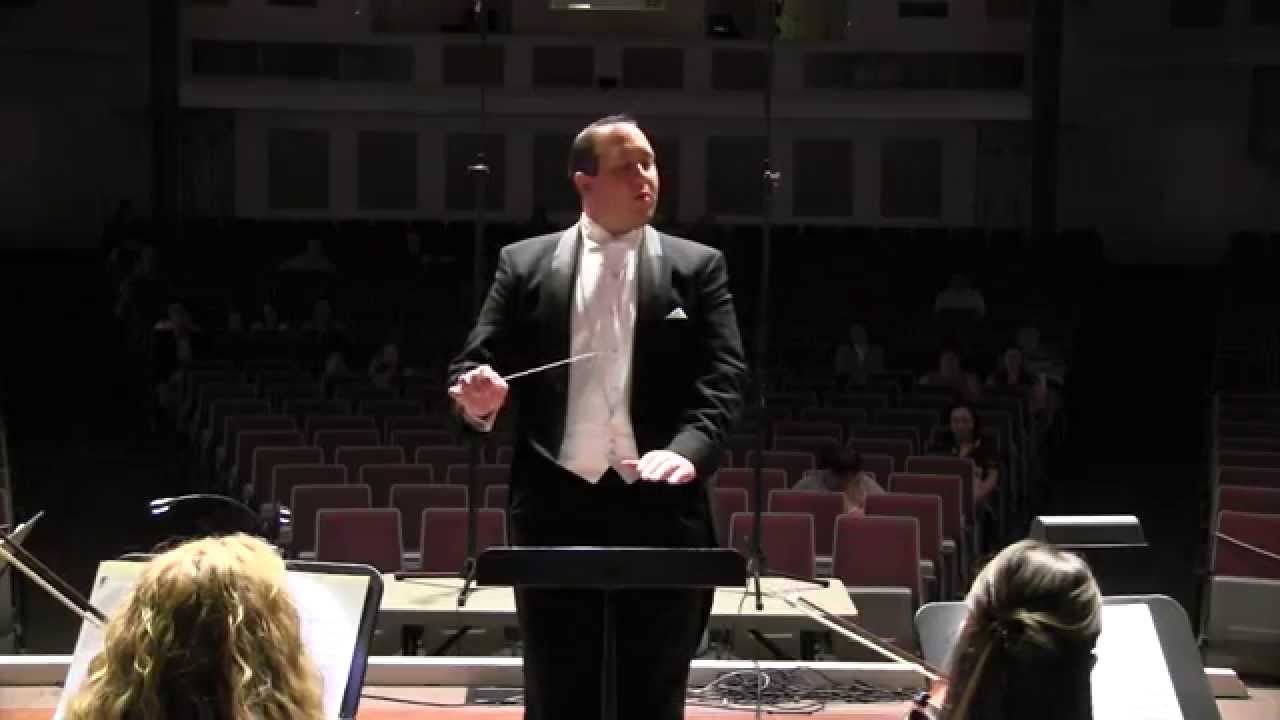 Matthew Makeever, Conductor: Tchaikovsky Serenade for Strings, Movement ...