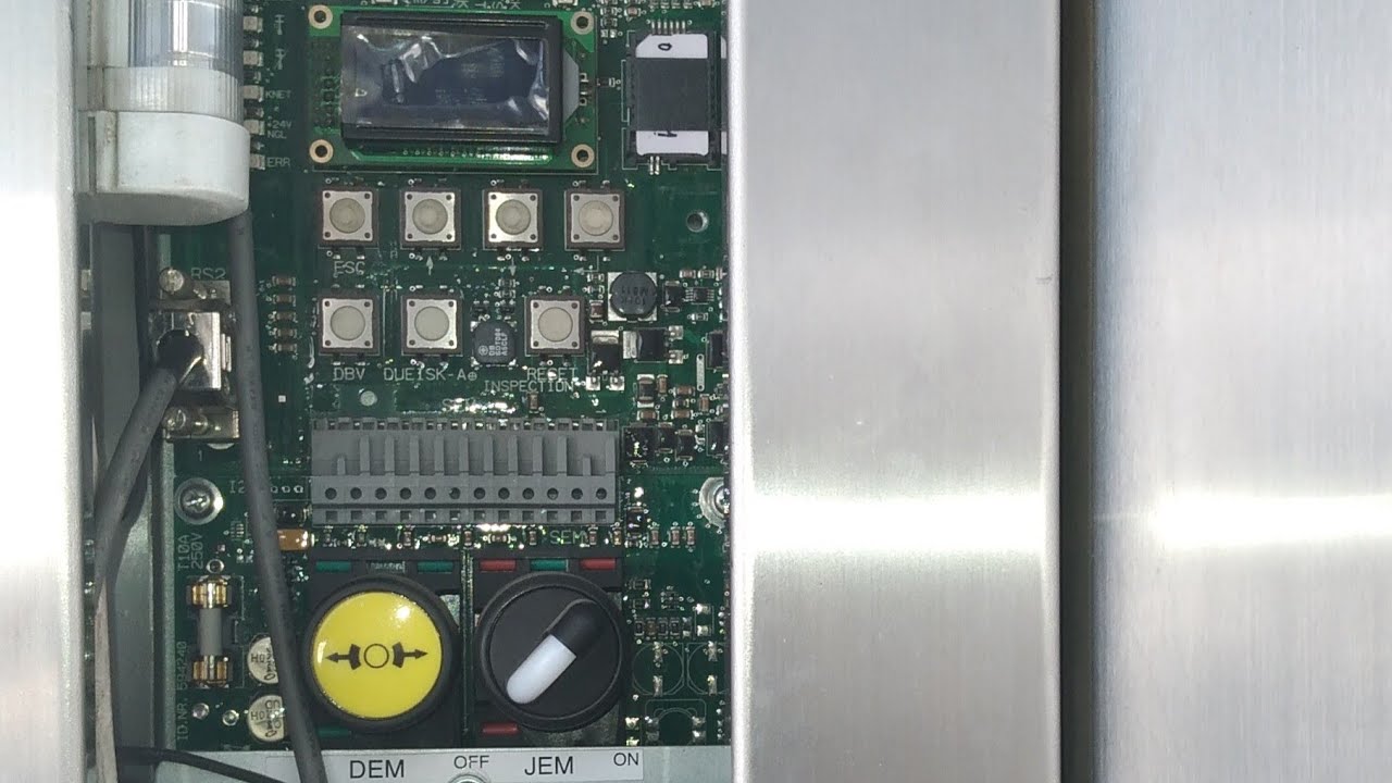 Schindler Lift Control Panel|Schindler Lift Installation 2022|Lift ...