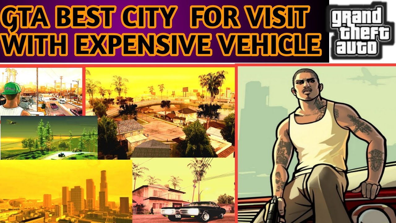 GTA CITY TOUR |BEST PLACE TO VISIT IN GTA #gta #9 - YouTube