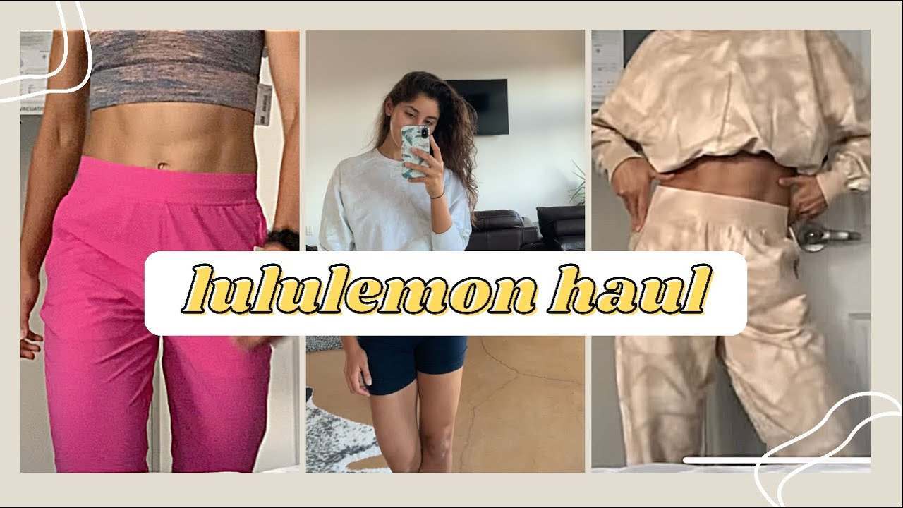 my current lululemon favourites (neon, colours & matching sets) - YouTube