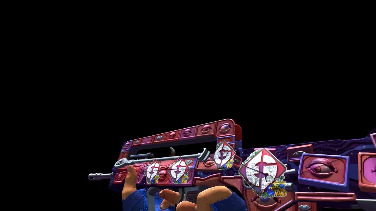 CSGO | Sticker | Evil Geniuses (Glitter) | Rio 2022 | FAMAS | Rapid Eye ...