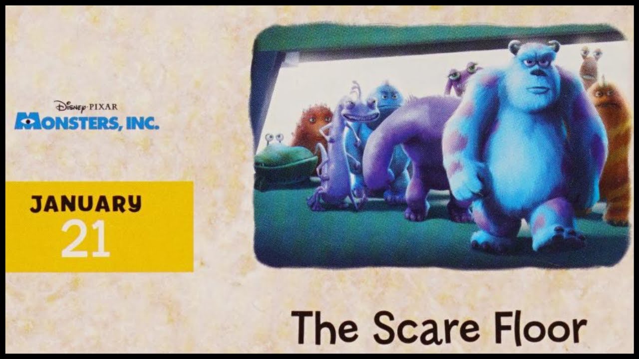 MONSTERS INC. "The Scare Floor" - Disney Daily Bedtime Story for Kids ...