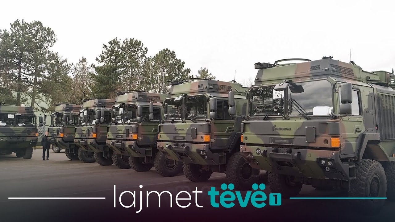 Mirëpritet blerja e 15 kamionëve ushtarakë "RheinMetall" për FSK-në ...