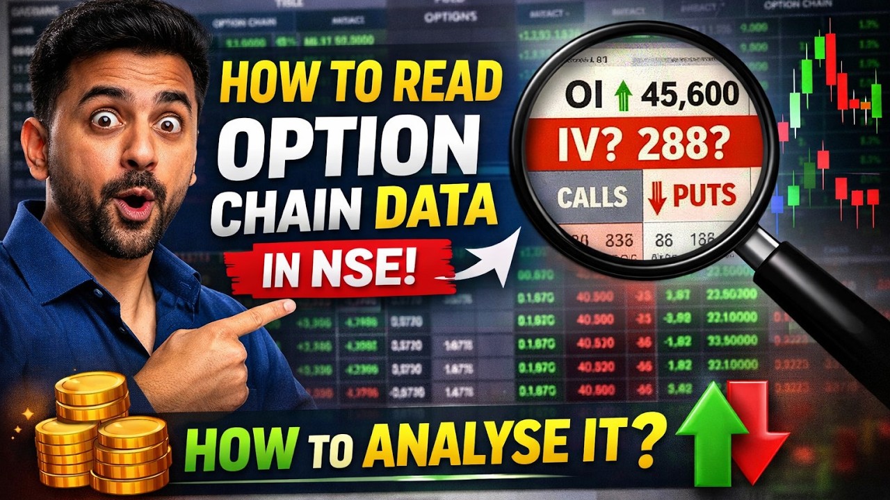 how to read option chain data in nse | how to analyse option chain data ...