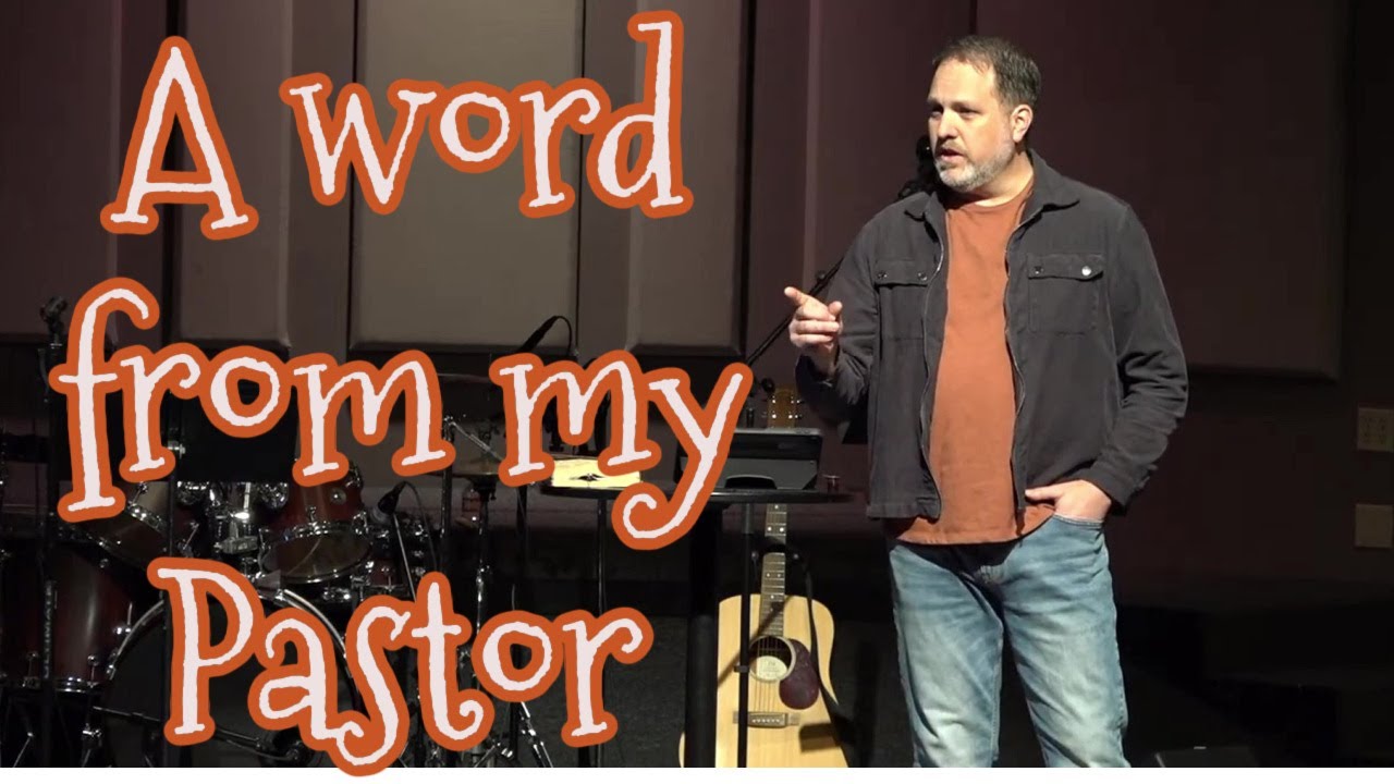 A word from my pastor - Andrew Ferguson - YouTube