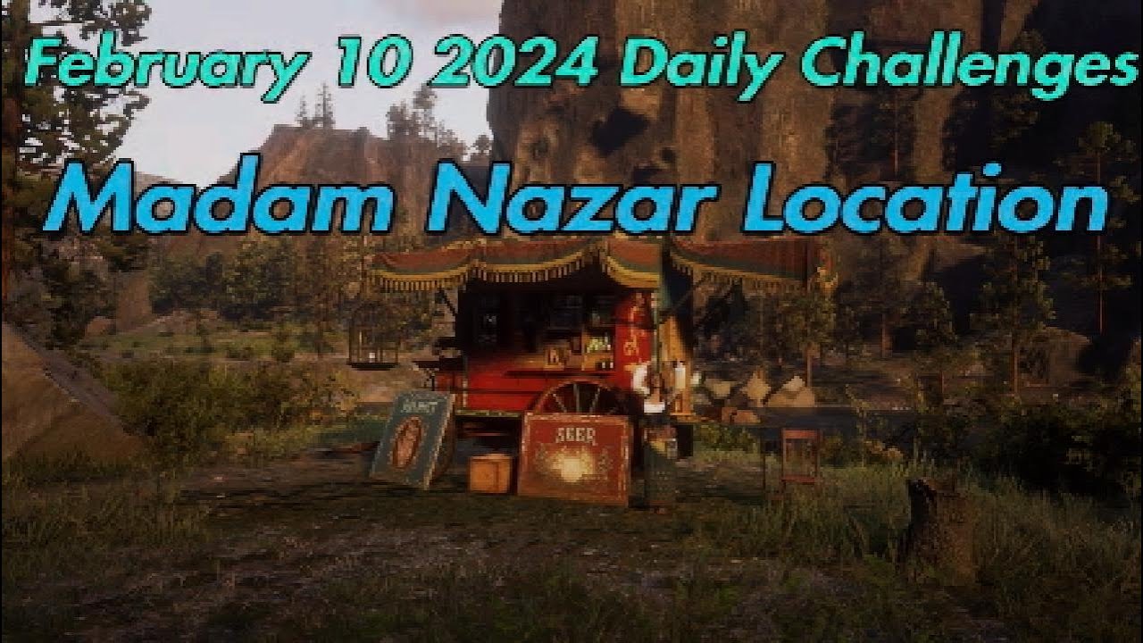 Red Dead Online Daily Challenges Madam Nazar Location 2/10/2024 # ...