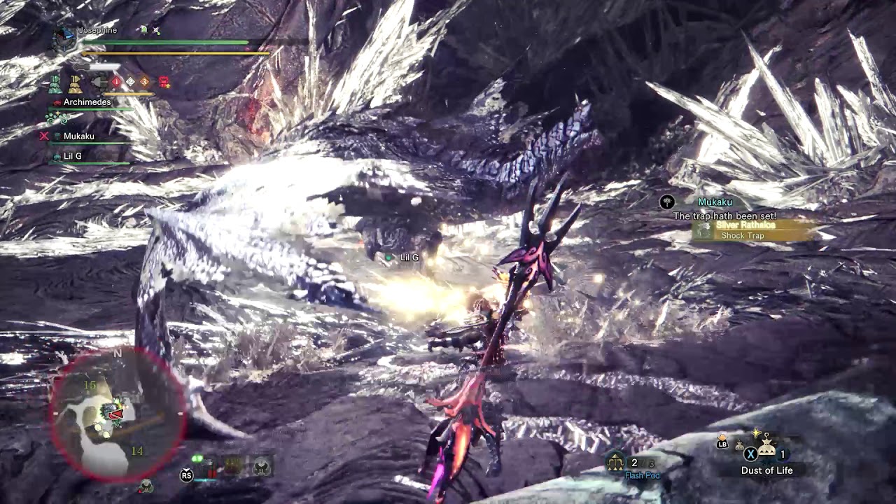 Silver Rath Flash into Shock then Cap - YouTube