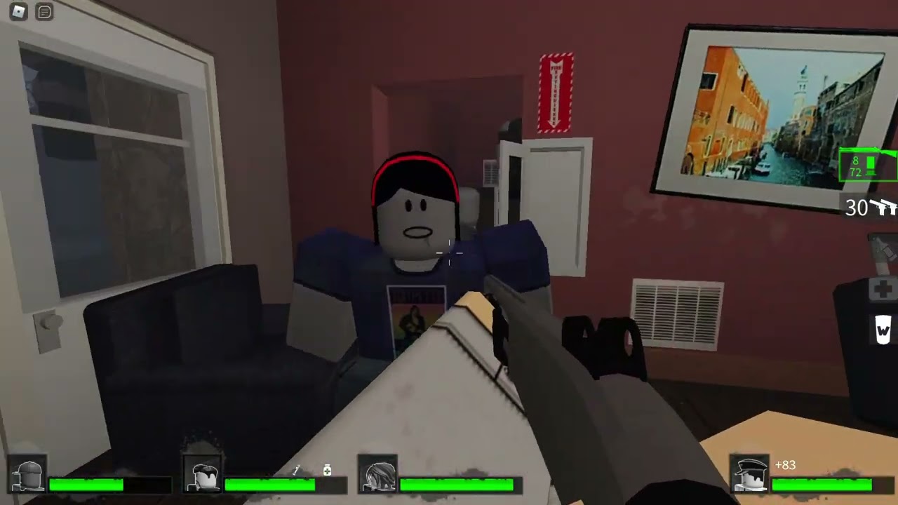 Roblox L4D Gameplay (Left 2 Die) - YouTube