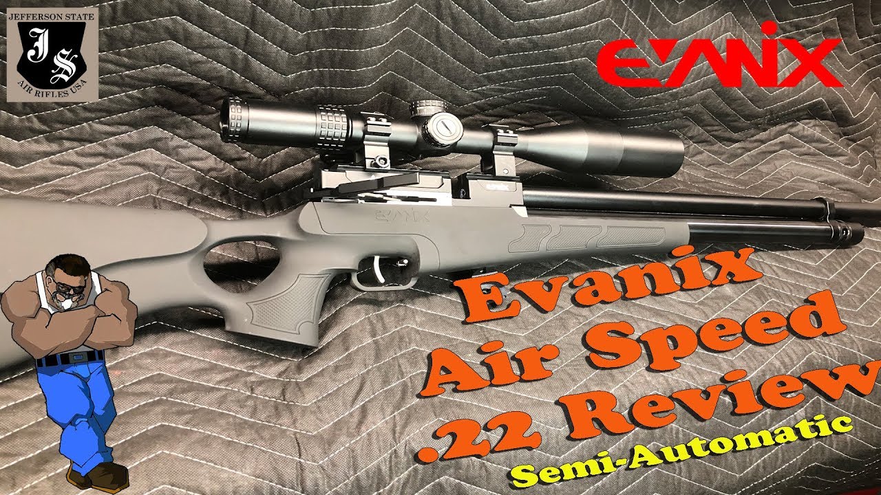 Evanix Air Speed .22 Semi-Auto Complete review - YouTube