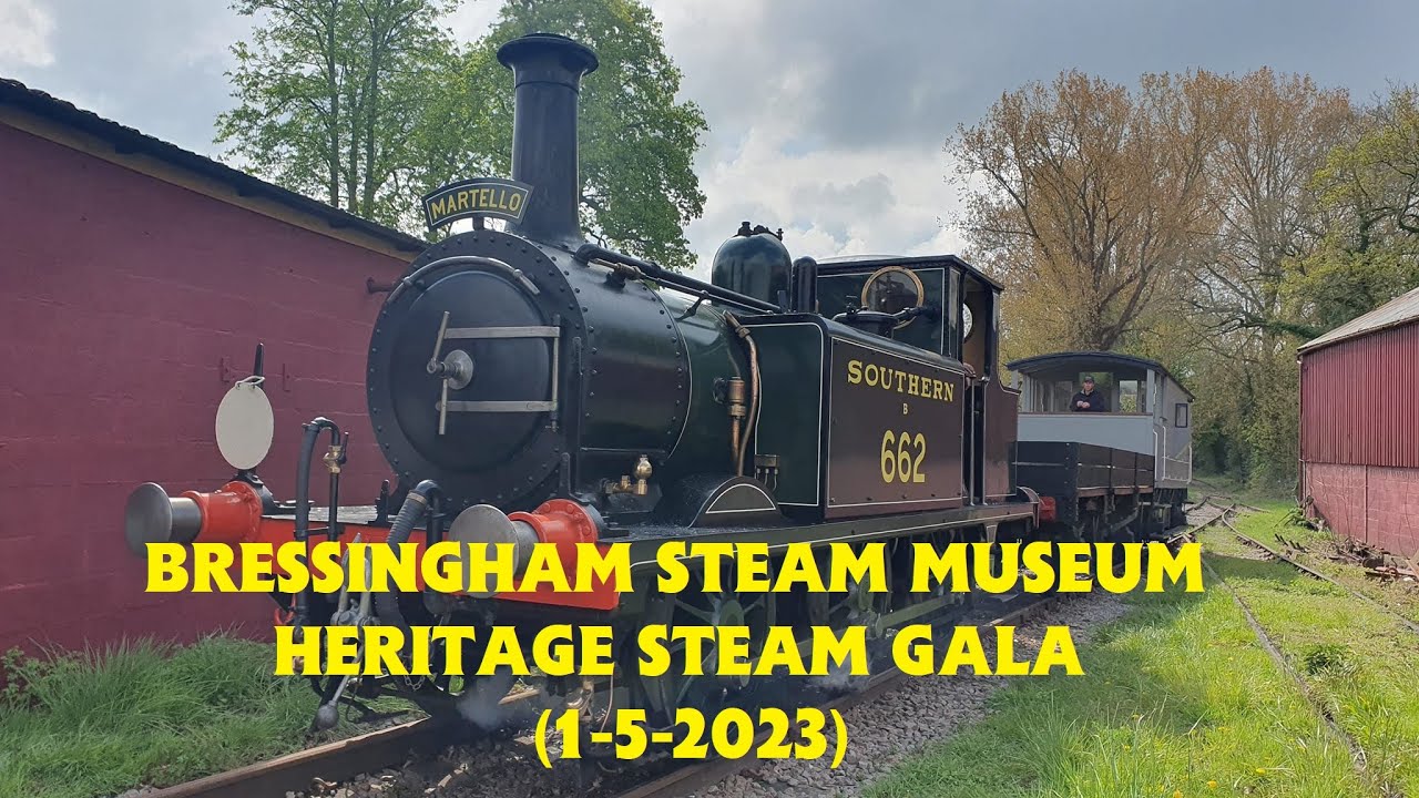 Bressingham Steam Museum Heritage Gala (1-5-2023) - YouTube
