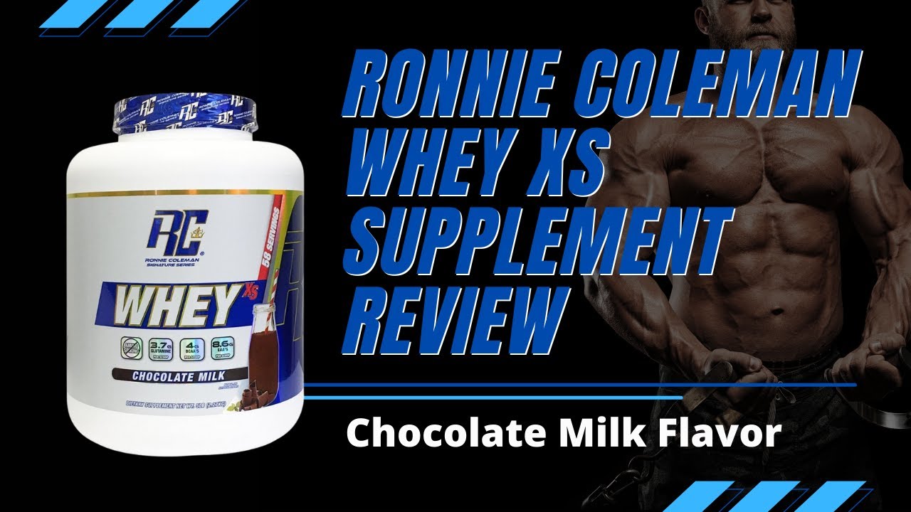 RC WHEY XS SUPPLEMENT REVIEW [ RONNIE COLEMAN SIGNATURE WHEY ] - YouTube