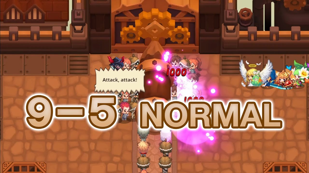 Guardian Tales 9-5 Normal Rah Empire World HD 100% Full Game Play Story ...