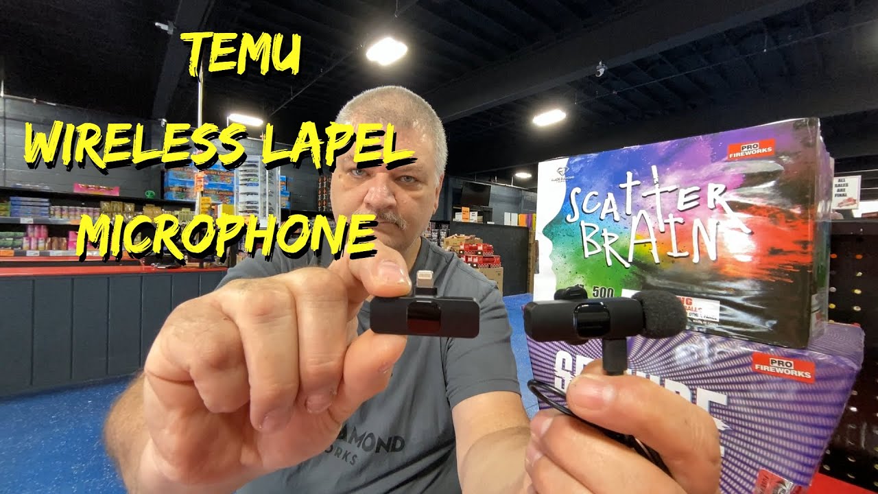 $6 Wireless Microphone from TEMU - YouTube