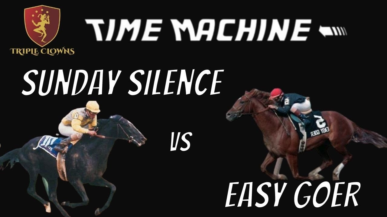 TRIPLE CLOWNS TIME MACHINE | SUNDAY SILENCE VS. EASY GOER | 1989 RIVALS ...