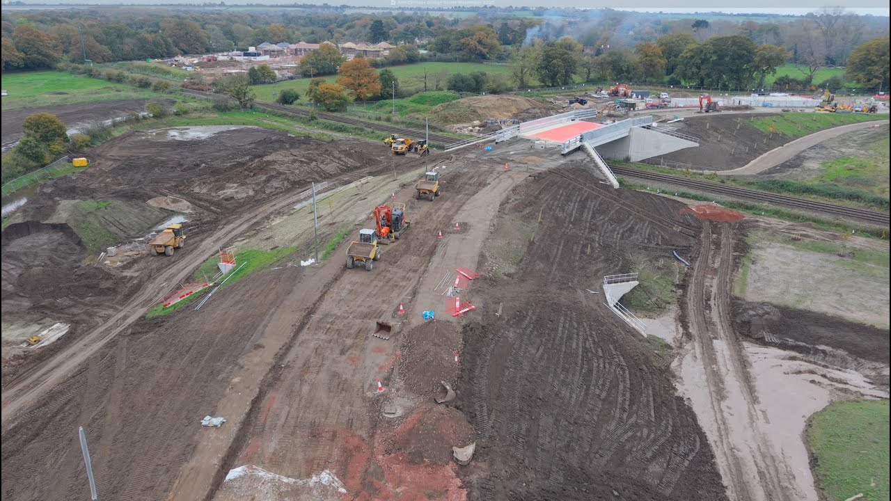 November 2024 - Ash Chester Bridge Construction update, fly the new ...