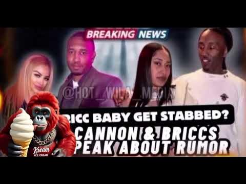 LUCE CANNON & BRICC BABY WIFE CONFIRMS THAT BRICC BABY DID NOT GET STABBED IN THE FEDS!!! - YouTube