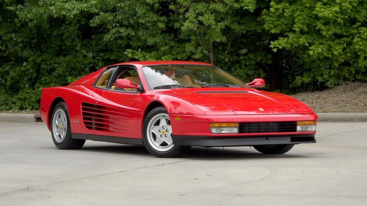 1989 Ferrari Testarossa SOLD / 136474 - YouTube