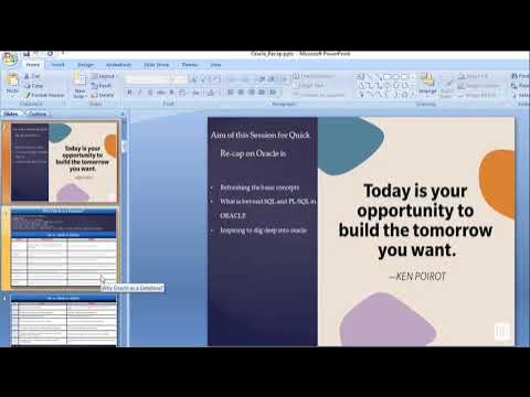 Oracle Basics Part 1 - YouTube