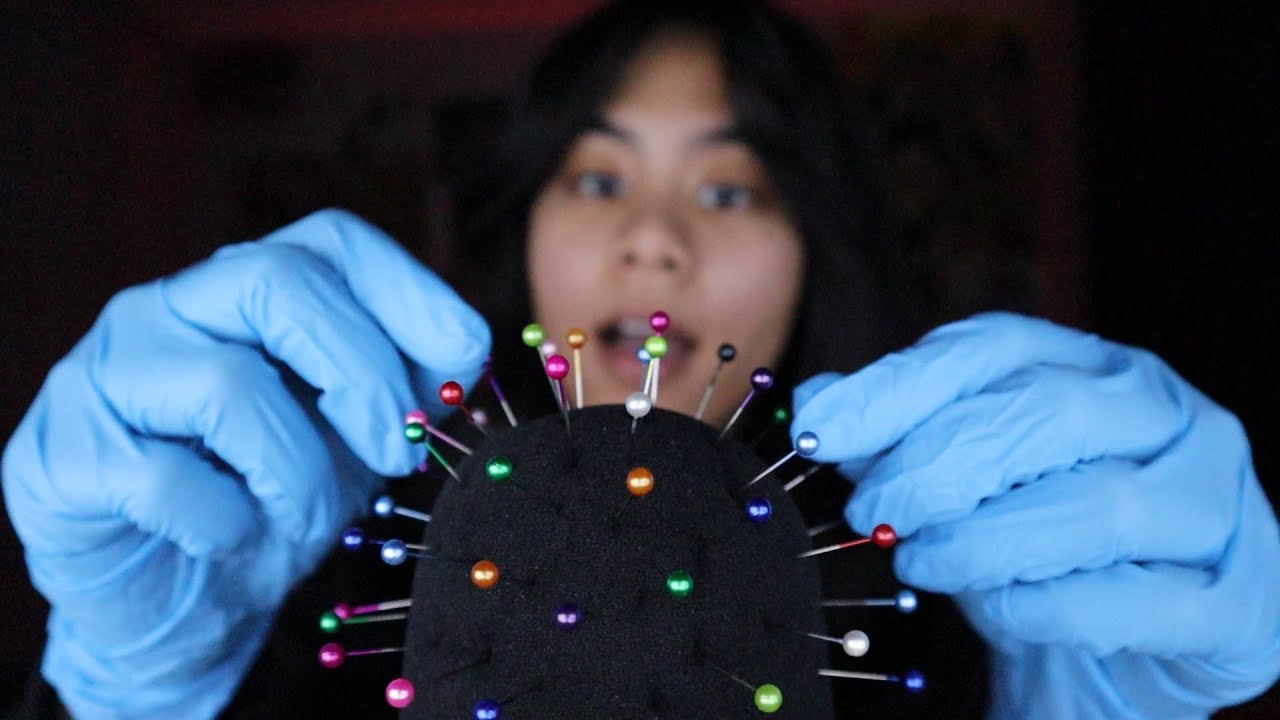 ASMR removing sharp objects from your brain - YouTube