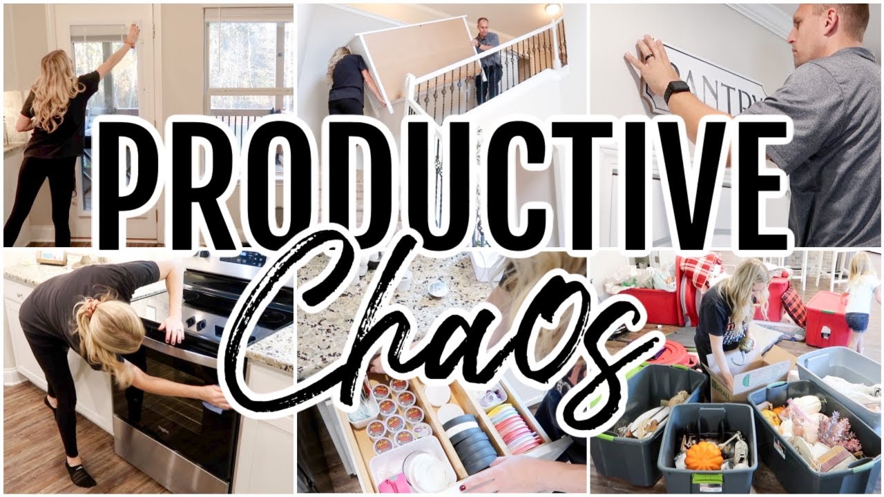 *NEW* PRODUCTIVE CLEAN WITH ME! MAJOR CLEANING AND DECLUTTERING ...