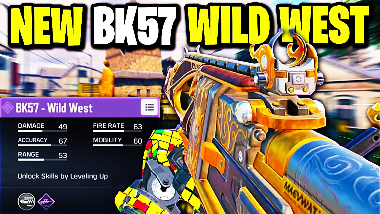 NEW BK57 Wild West is the BEST GUN in Call of Duty Mobile! - YouTube