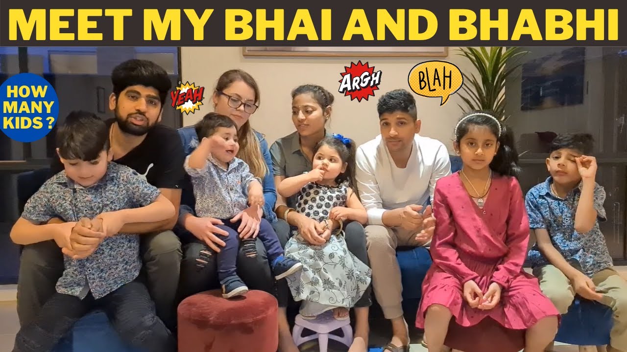 MEET MY BHAI AND BHABHI ||| LOVELEEN VATS & COURTNEY VATS ||| - YouTube