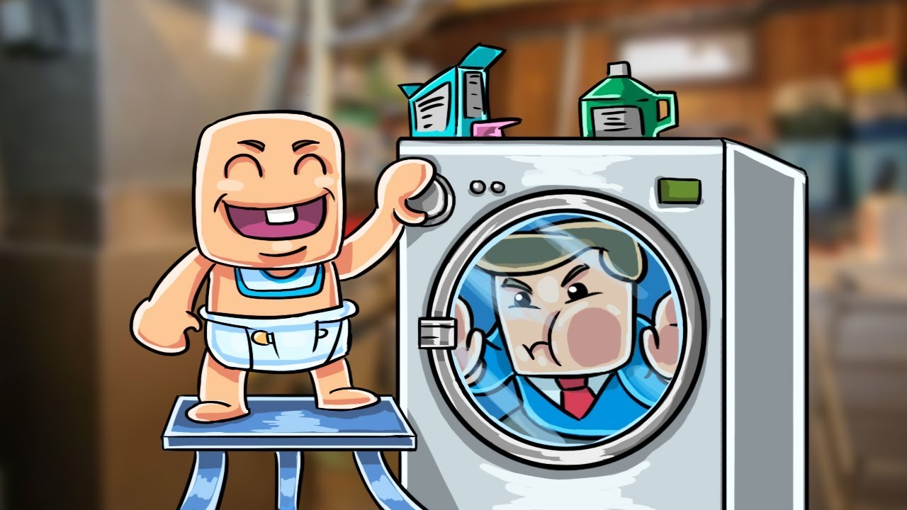 Roblox - WHO'S YOUR DADDY? Stop the CRAZY Baby! (Baby vs Dad) - YouTube