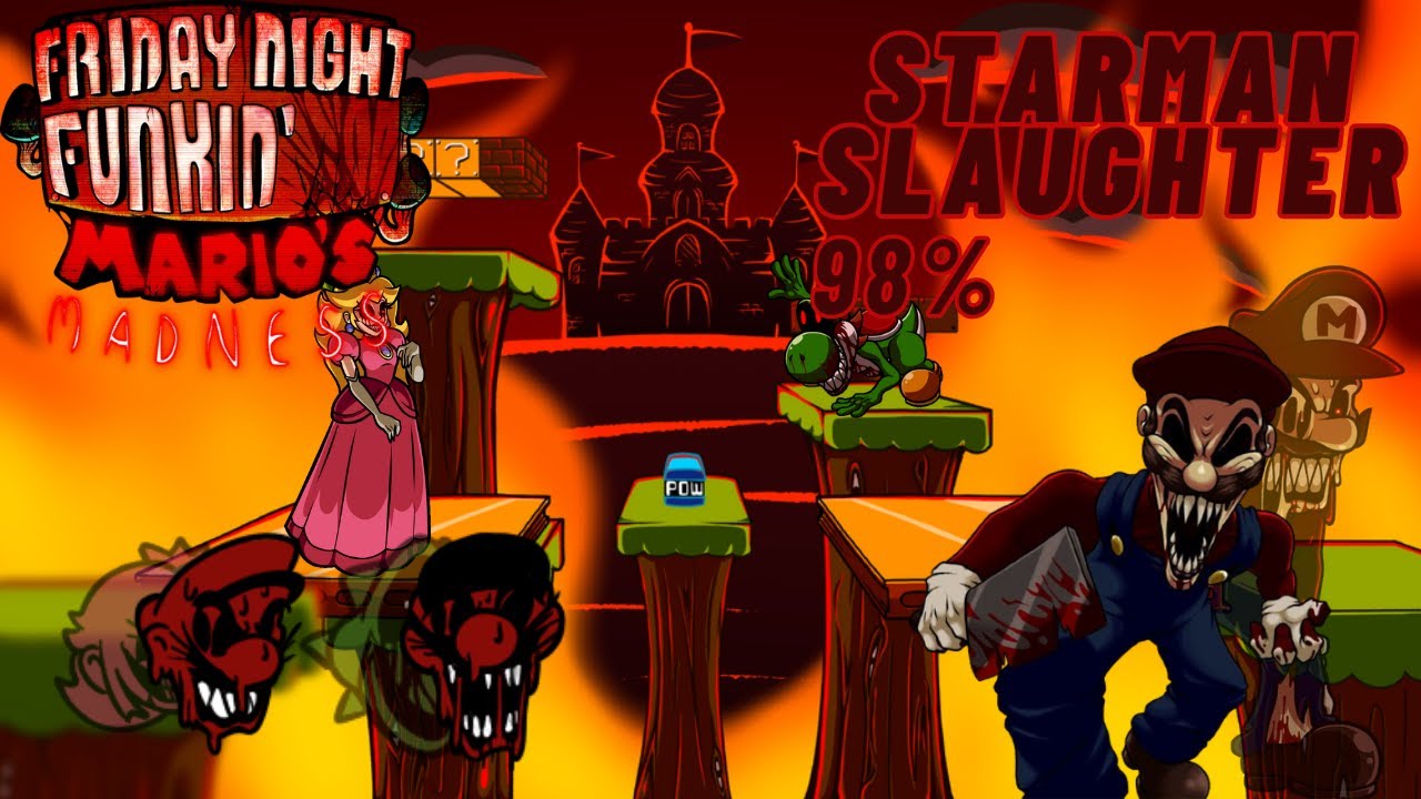 Mario's Madness V2- Starman Slaughter - YouTube