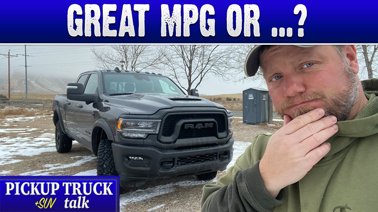 100 Mile Cummins Diesel MPG Test w/2023 Ram 2500 Rebel - YouTube