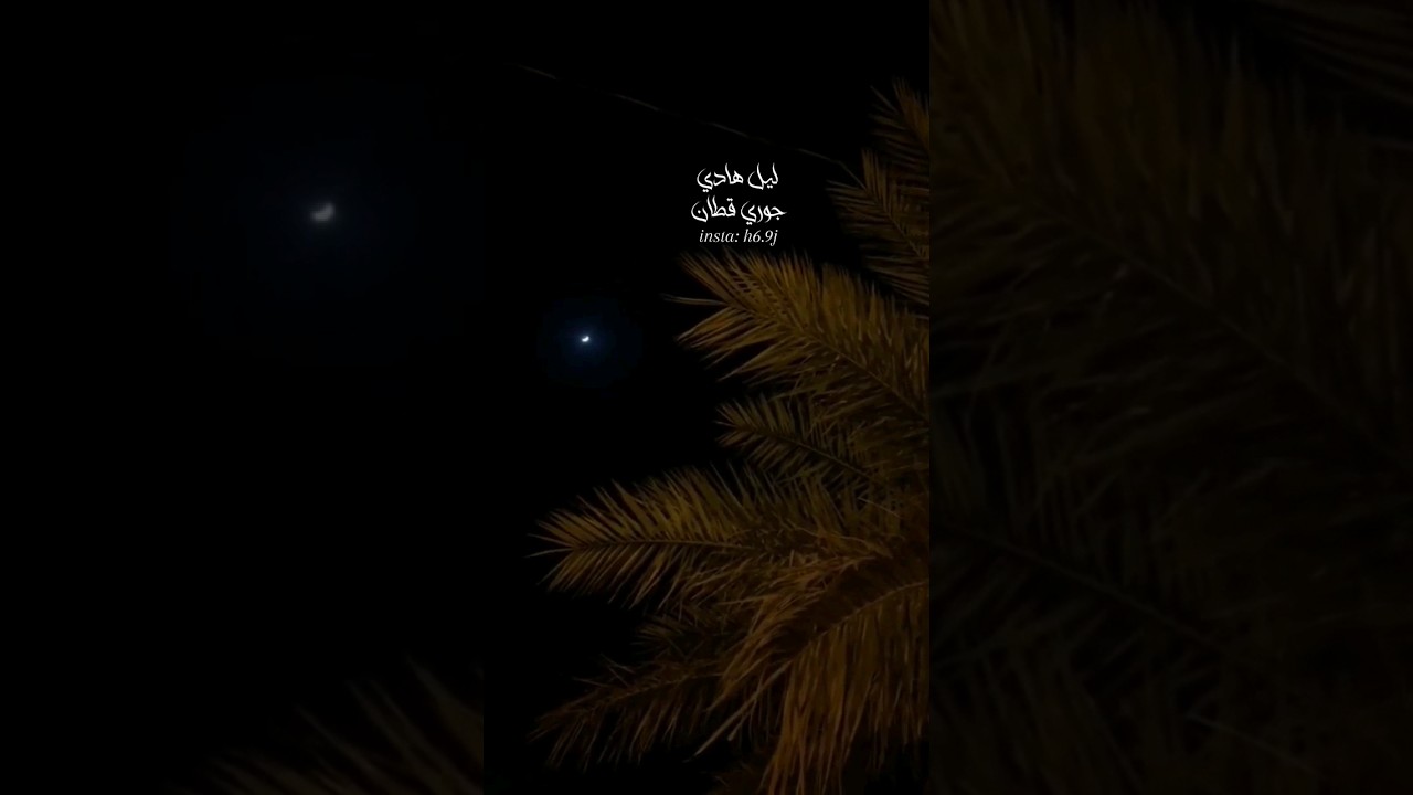 ليل هادي وجو بارد Youtube
