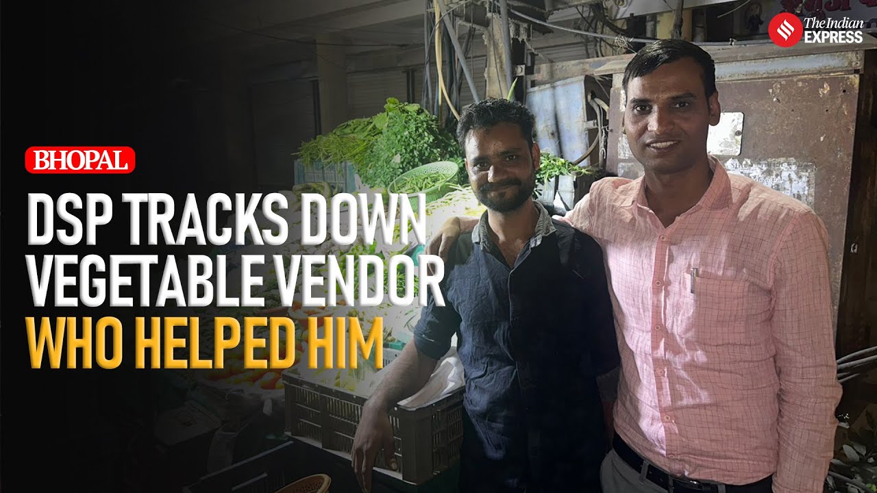 In Bhopal DSP Santosh Patel Reaches Out To Vegetable Vendor Who Helped ...