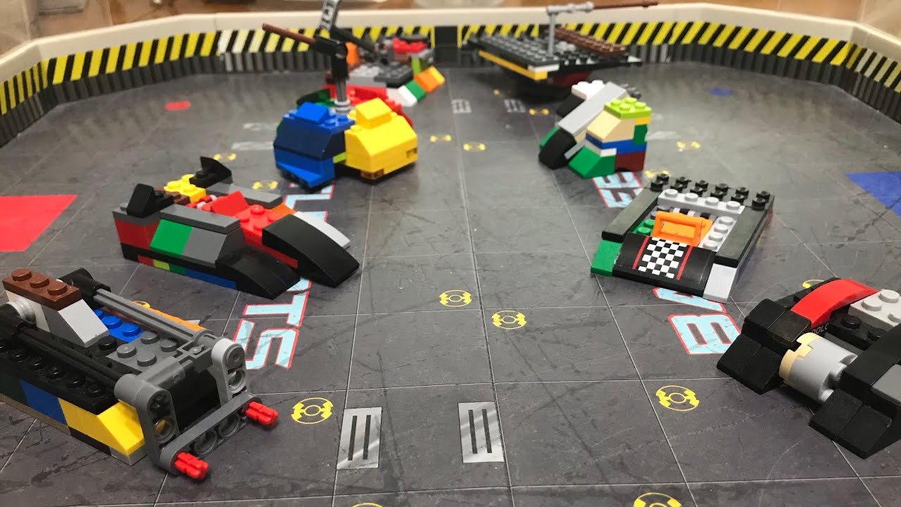 LEGO Battlebots Round of 8 - YouTube