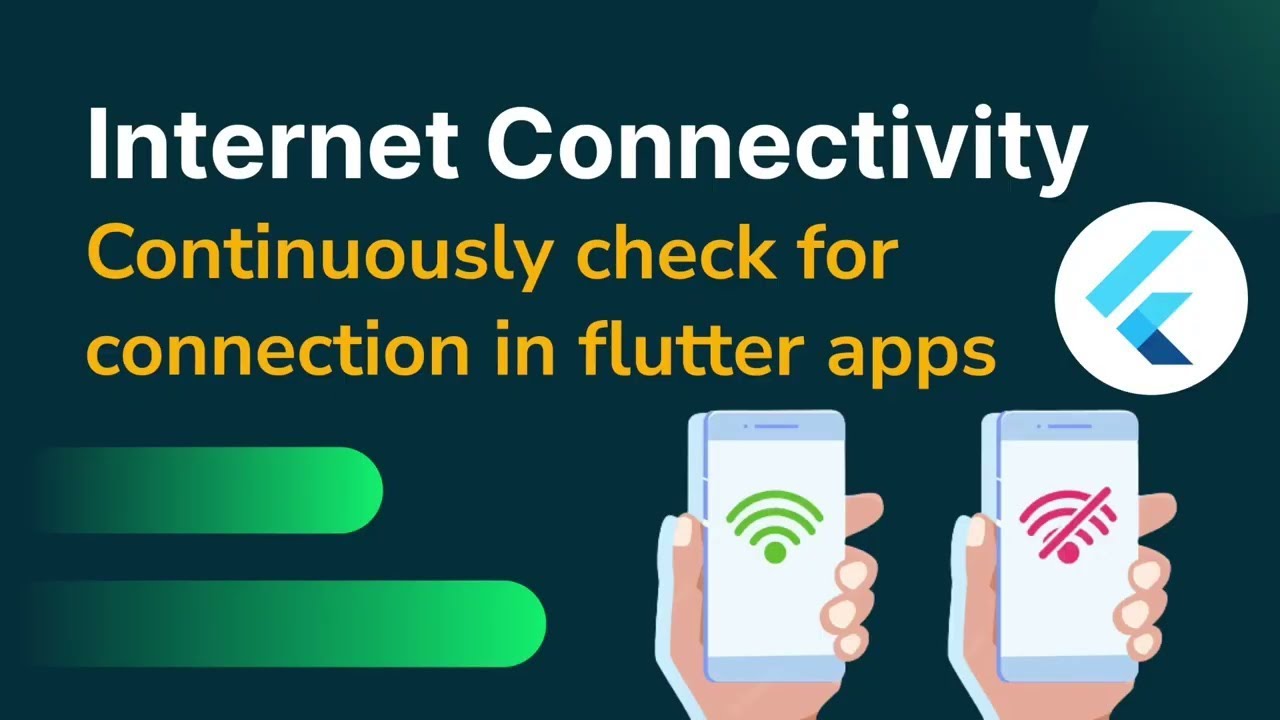 Check Internet Connection In Flutter App | Internet Connection | Step by step Tutorial - YouTube