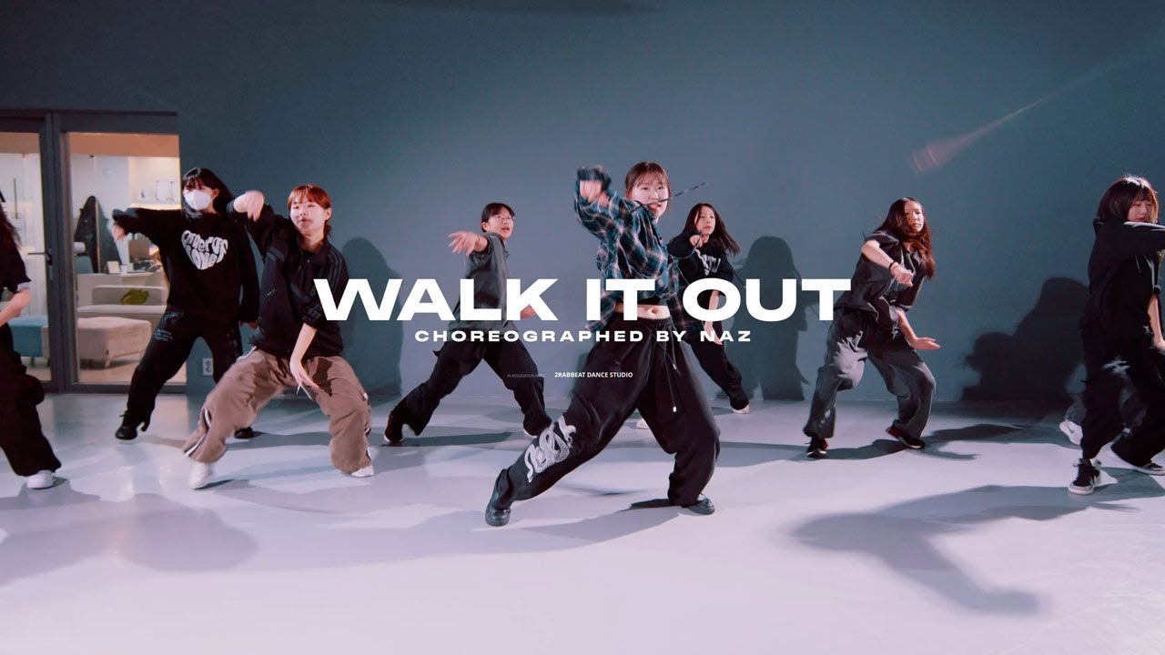 [실용무용 댄스전문반] Dj UnK - Walk It Out | Choreography.Naz | 스트릿댄스 학원 - YouTube