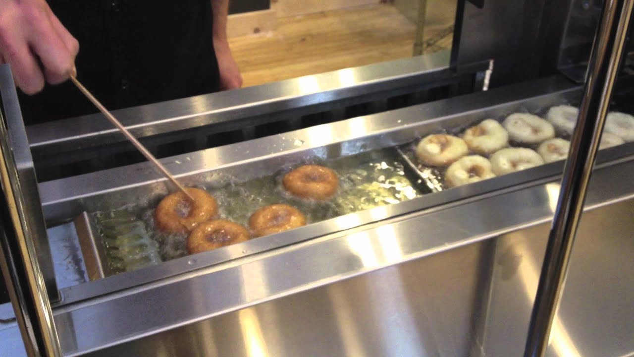 Hot and Fresh Mini Donuts - YouTube