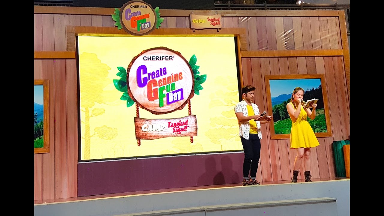 Marylaine Viernes hosts Cherifer Camp Tangkad Sagad in Marquee Mall ...